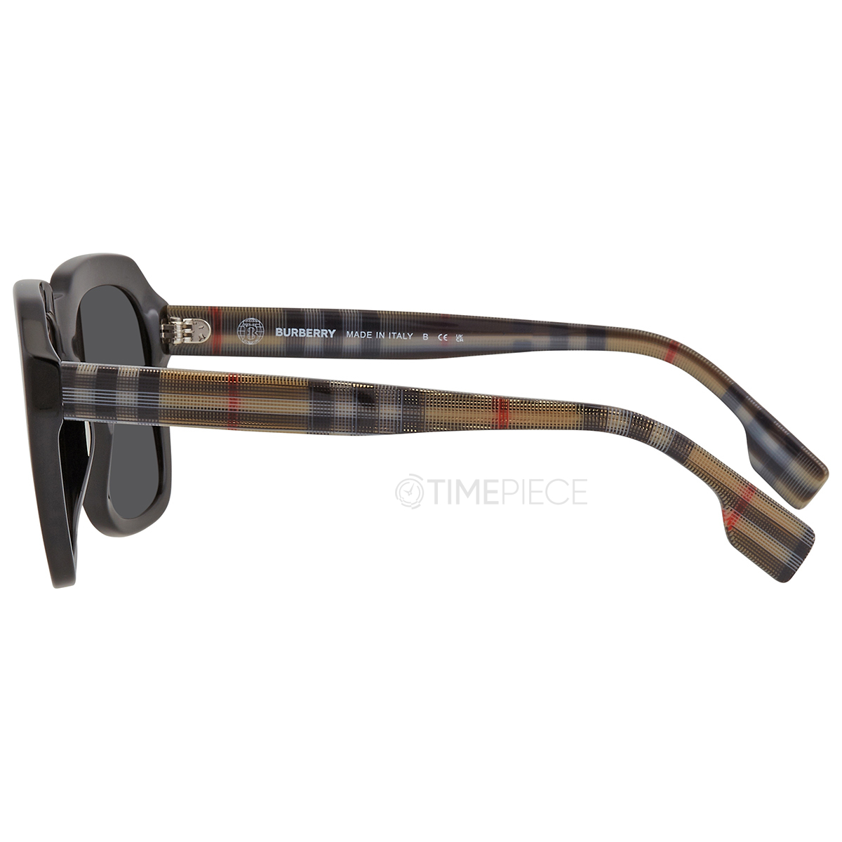 Burberry Dark Gray Square Mens Sunglasses BE4350 395287 55