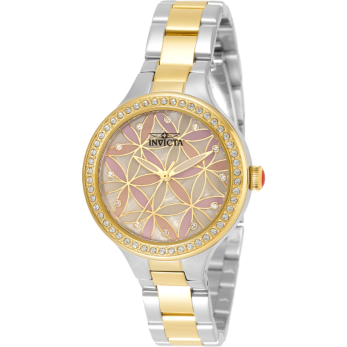 Invicta Wildflower Quartz Crystal Ladies Watch 35879