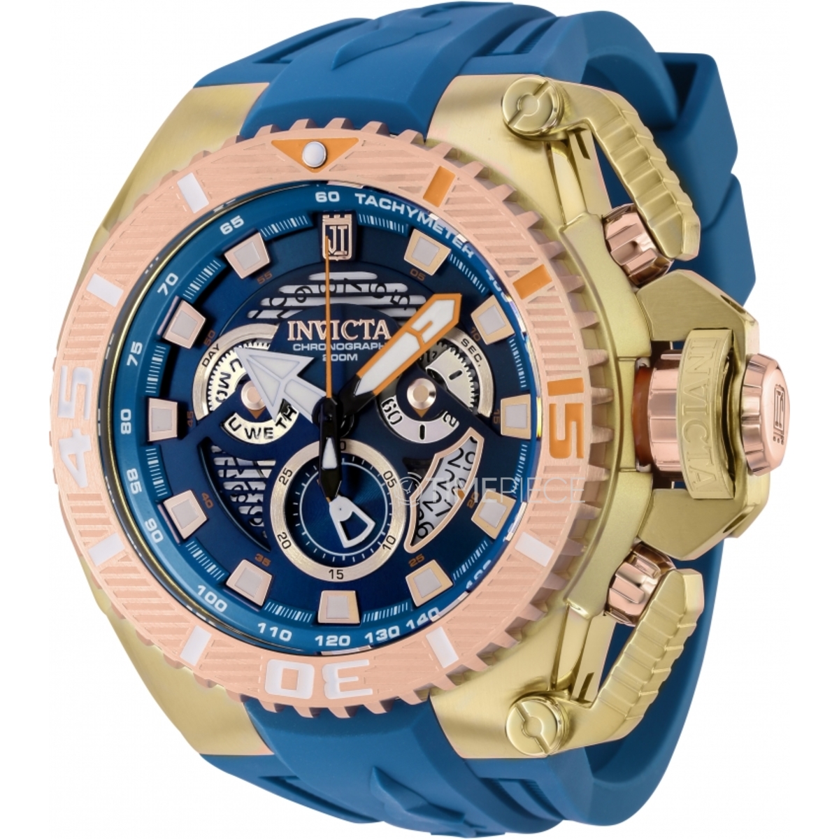 Invicta Jason Taylor Chronograph Quartz Blue Dial Mens Watch 38058