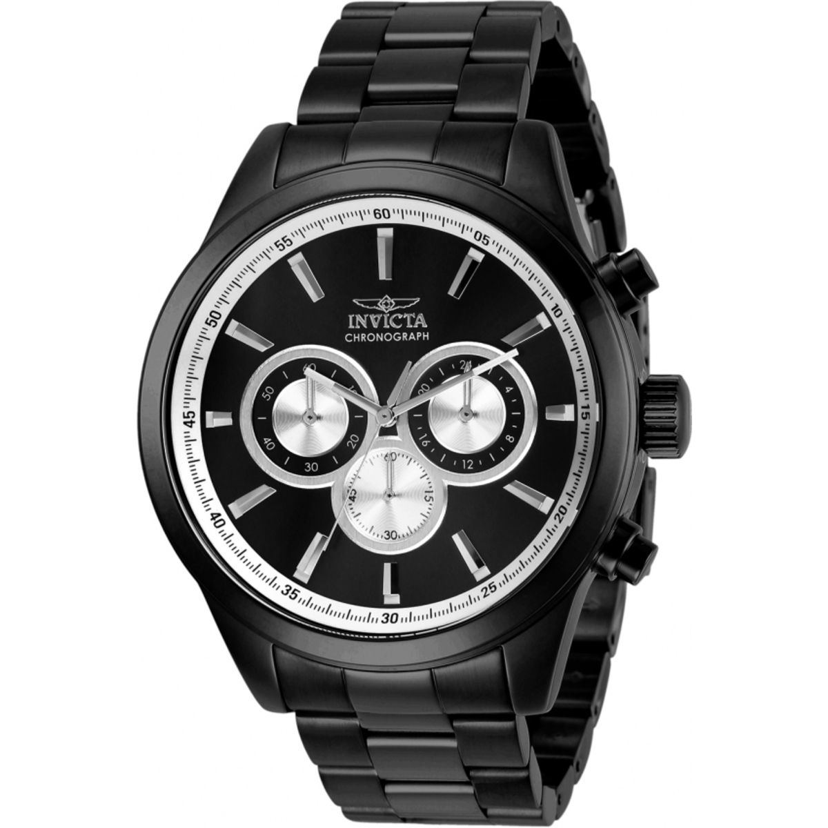 Invicta Specialty Chronograph Quartz Black Dial Mens Watch 29171