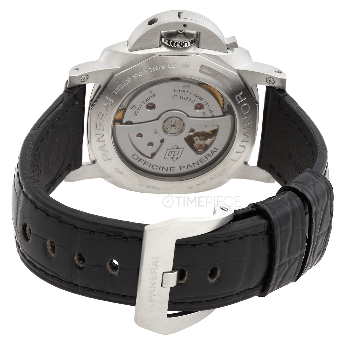 Panerai Luminor BiTempo Automatic Black Dial Mens Watch PAM01360