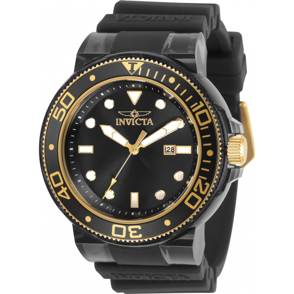 Invicta Pro Diver Quartz Black Dial Mens Watch 32337