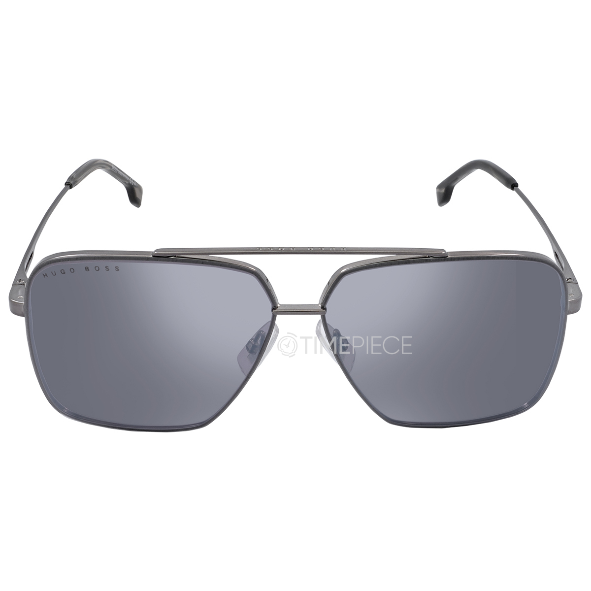 Hugo Boss Silver Mirror Navigator Mens Sunglasses BOSS 1325/S 0KJ1/T4 62
