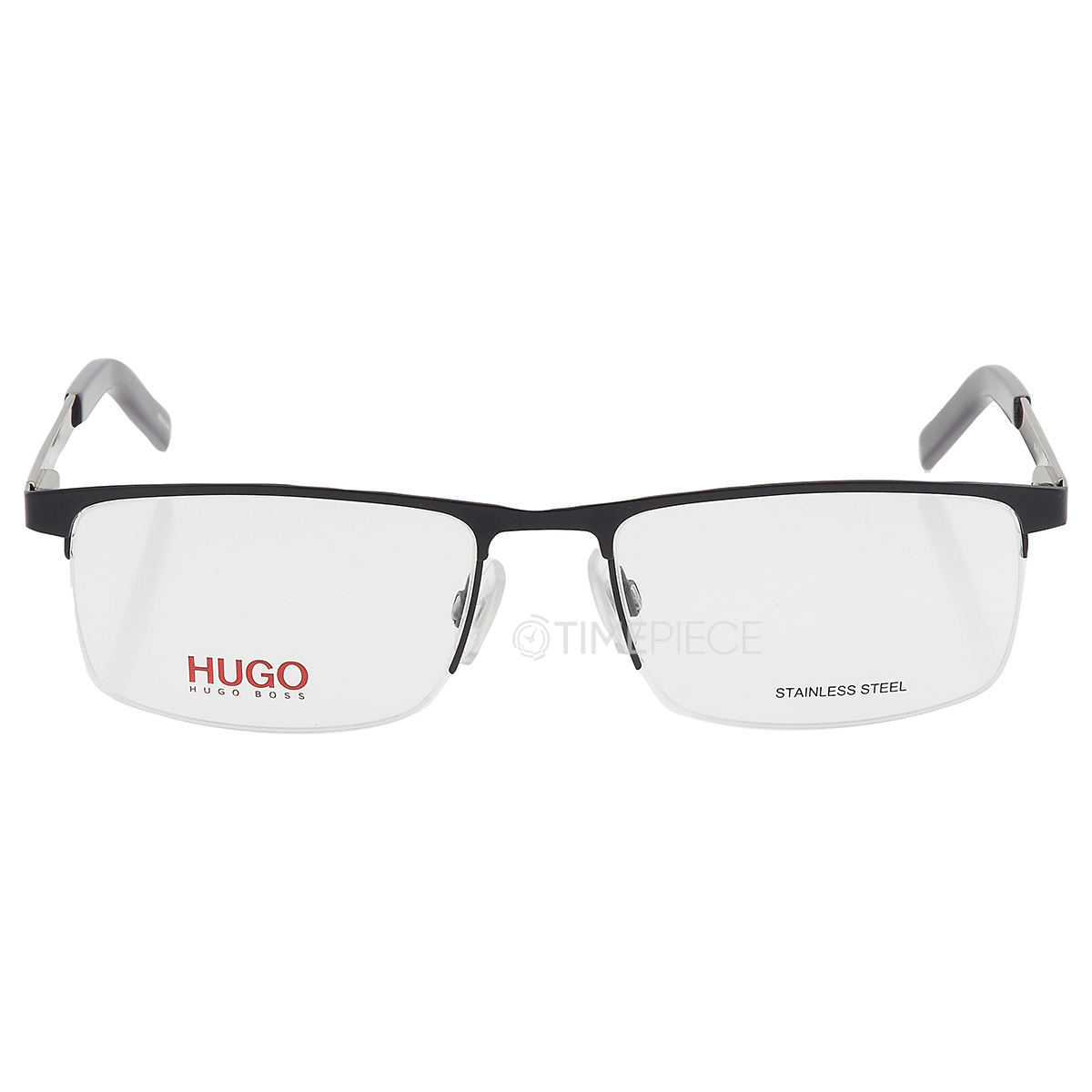 Hugo Boss Mens Blue Rectangular Eyeglass Frames HG11170FLL0056