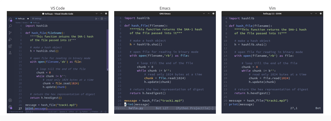 GitHub - nice/themeforge: Generate Emacs and Vim theme from VS Code theme.json