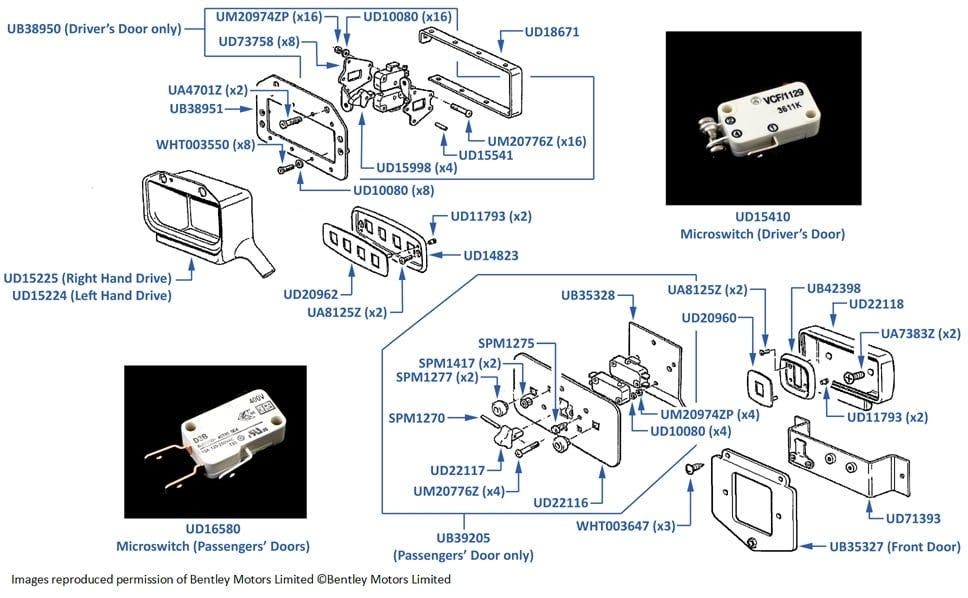 Micro Switch | UD15410-X | Prestige Parts