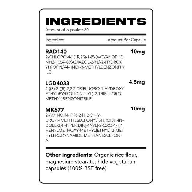 Golden Stack 60 Capsules | Affordable Nutrition UK