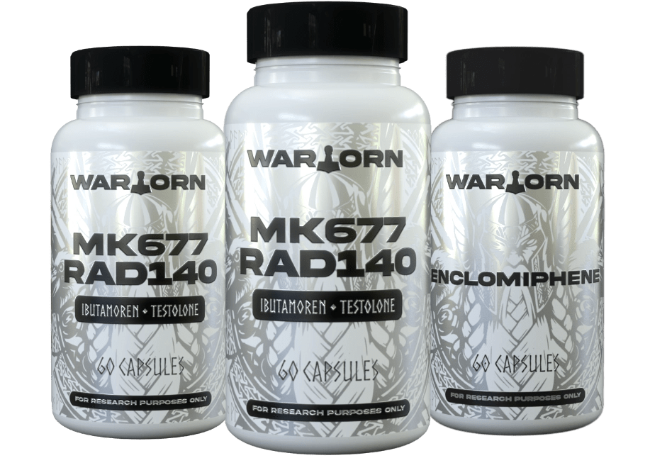 2 x RAD140 and MK677 + Enclomiphene Bundle | Affordable Nutrition