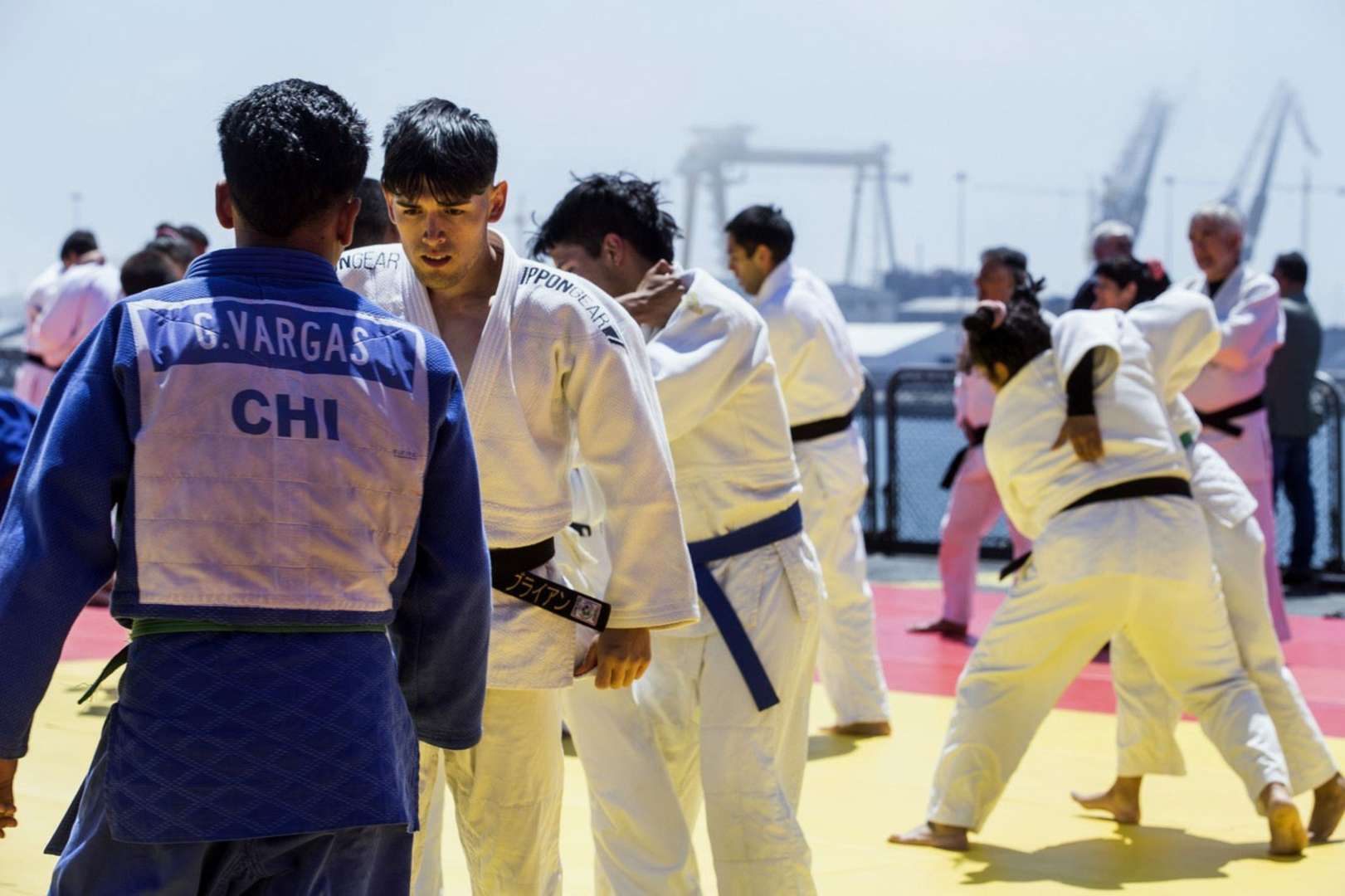 Sargento Aldea Transformed into a Dojo for Chilean Judo / IJF.org