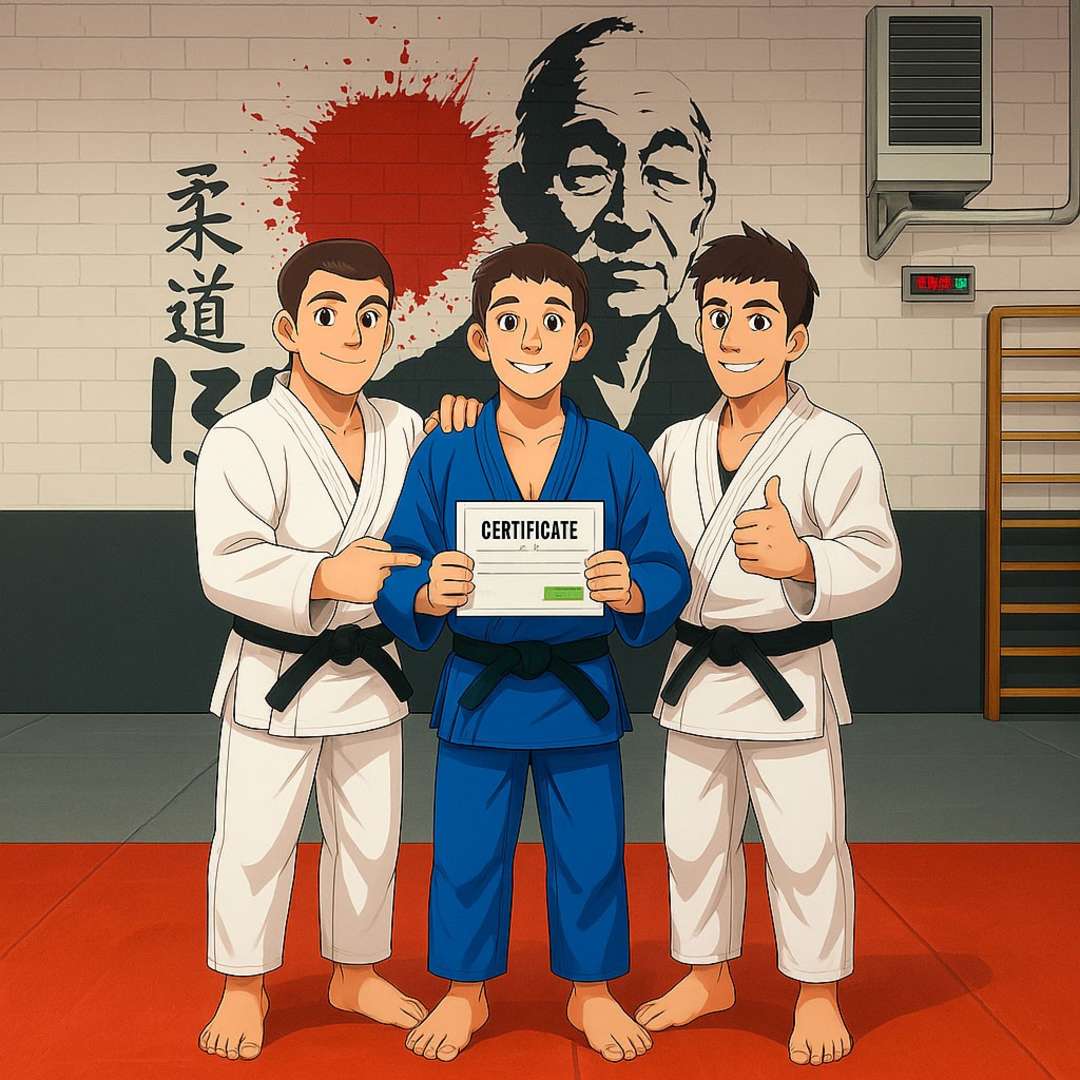The Kano Tournai Dojo Awarded With the Green Dojo Kiai Certificate ...