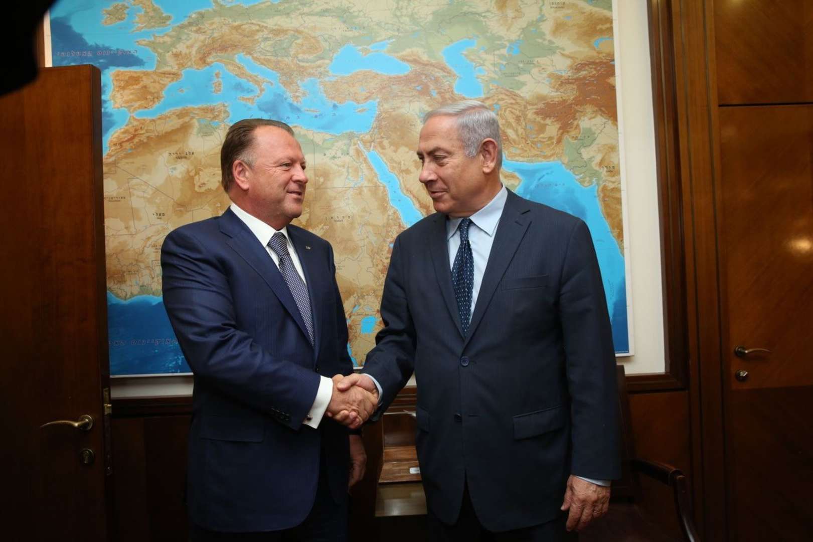 IJF President Marius Vizer meets with Israeli Prime Minister Benjamin ...