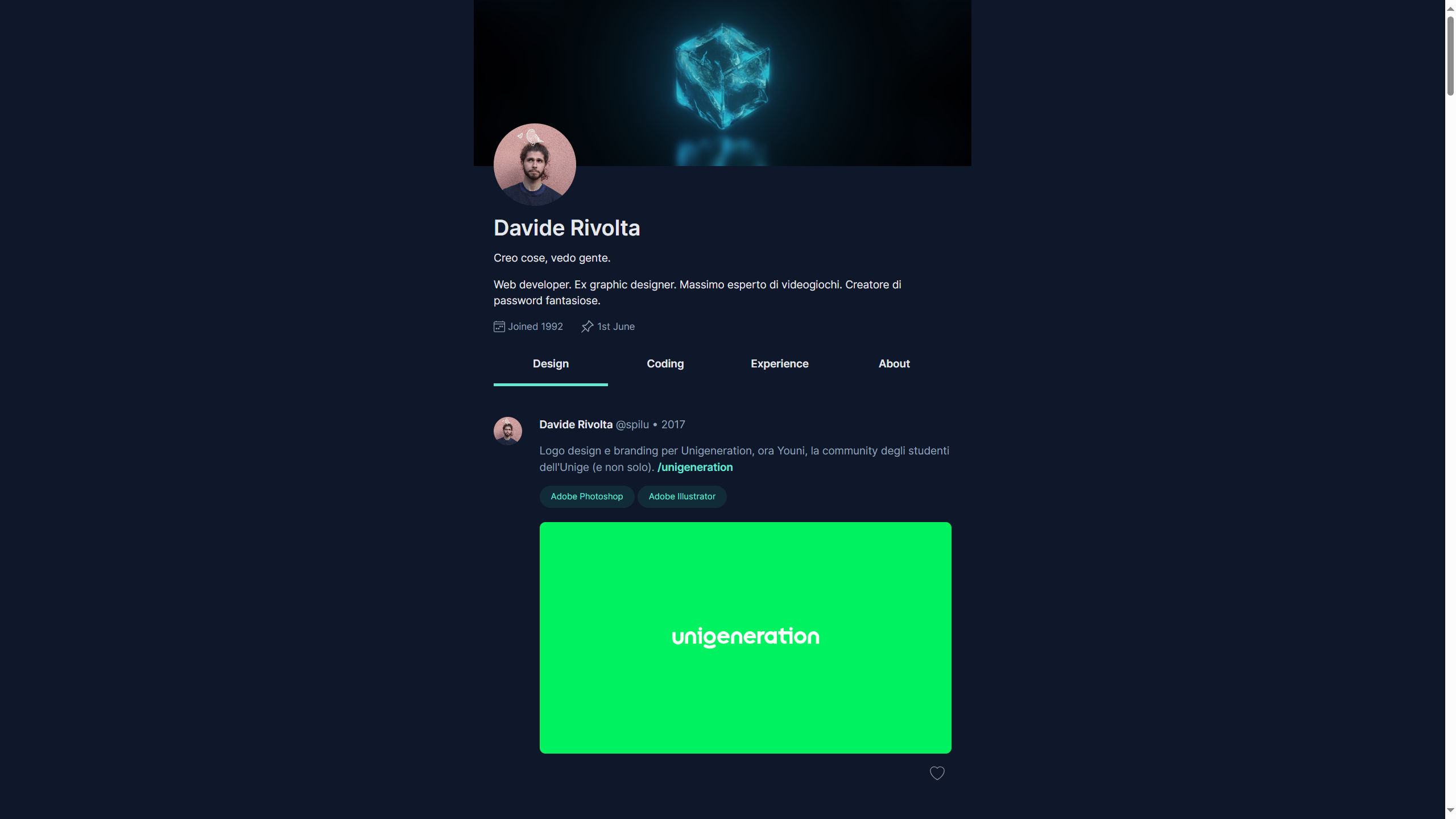 GitHub - sp1lu/portfolio-spa: Single page application portfolio built entirely from scratch ...