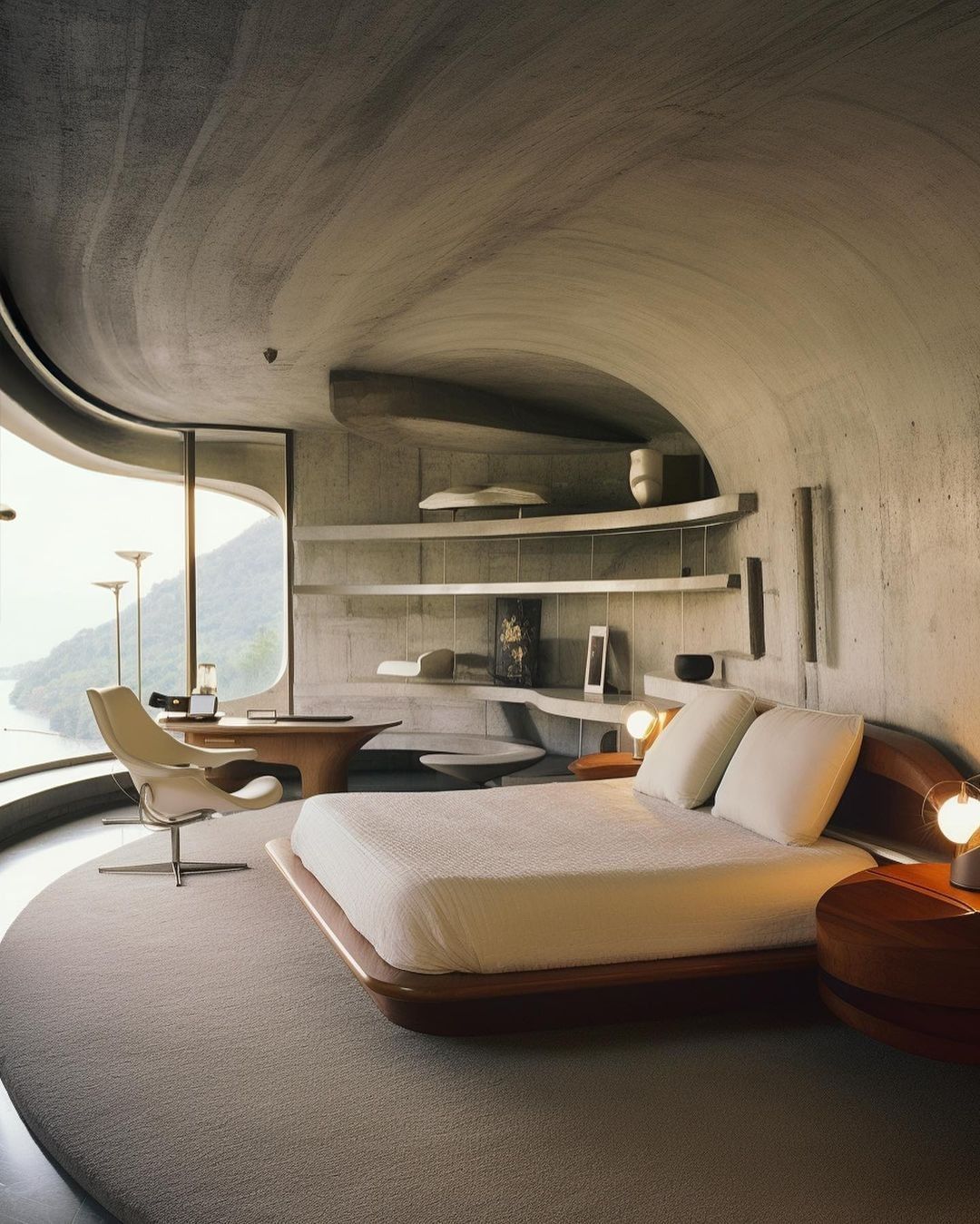 Escape to another world: Monotonous home designs with enchanting curves