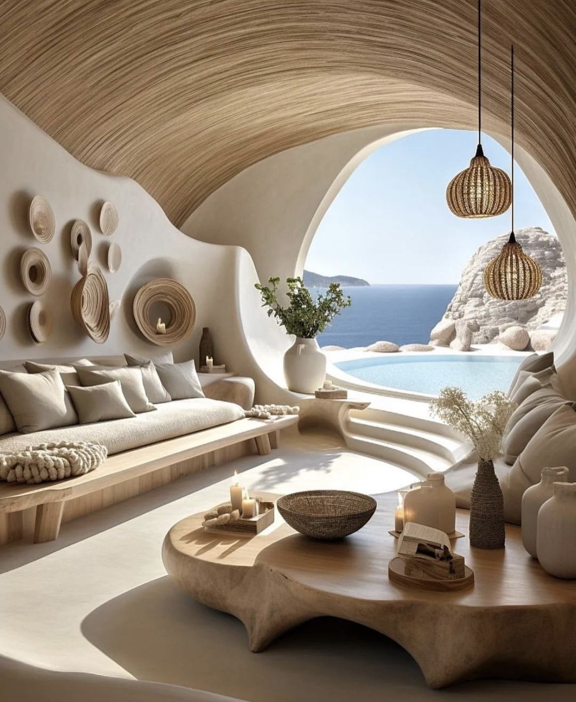 Escape to another world: Monotonous home designs with enchanting curves