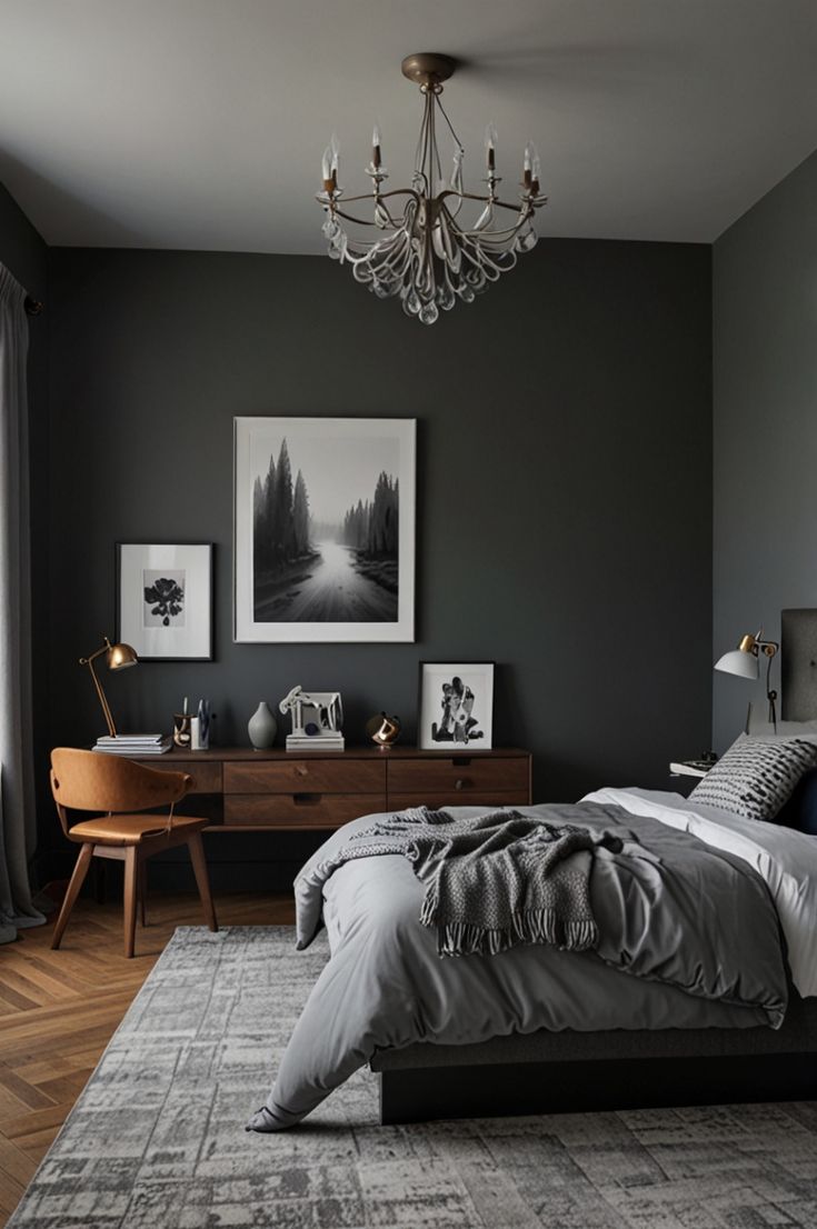 10 Rich dark colors to transform your space with stunning accent walls ...