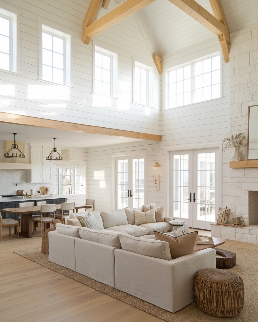 13 Farmhouse Living Room Ideas That Will Make You Feel Cozy, Nostalgic ...