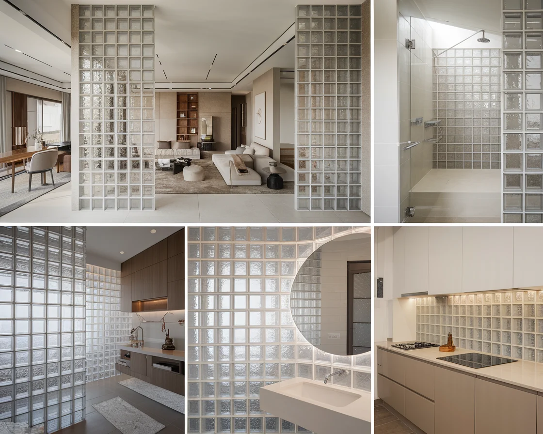 Glass block walls are trending again! Here’s how to use them like a pro!