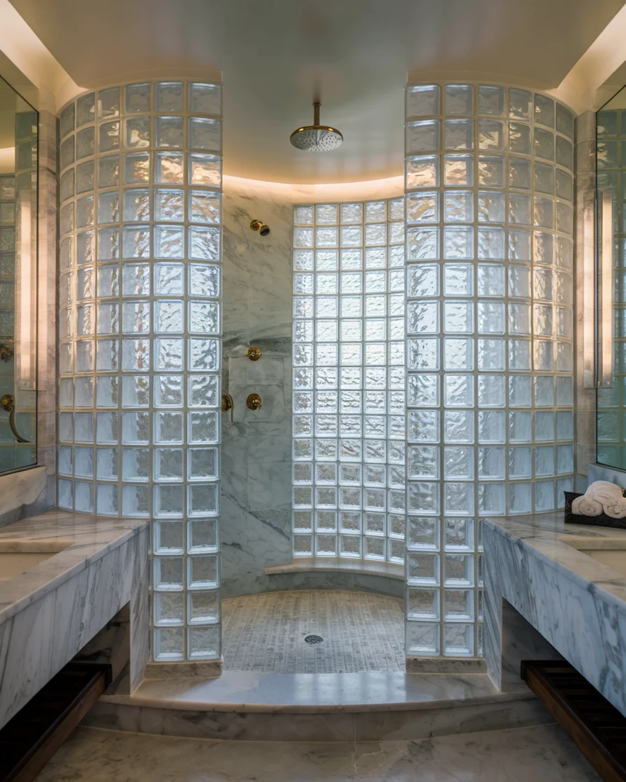 Glass block walls are trending again! Here’s how to use them like a pro!