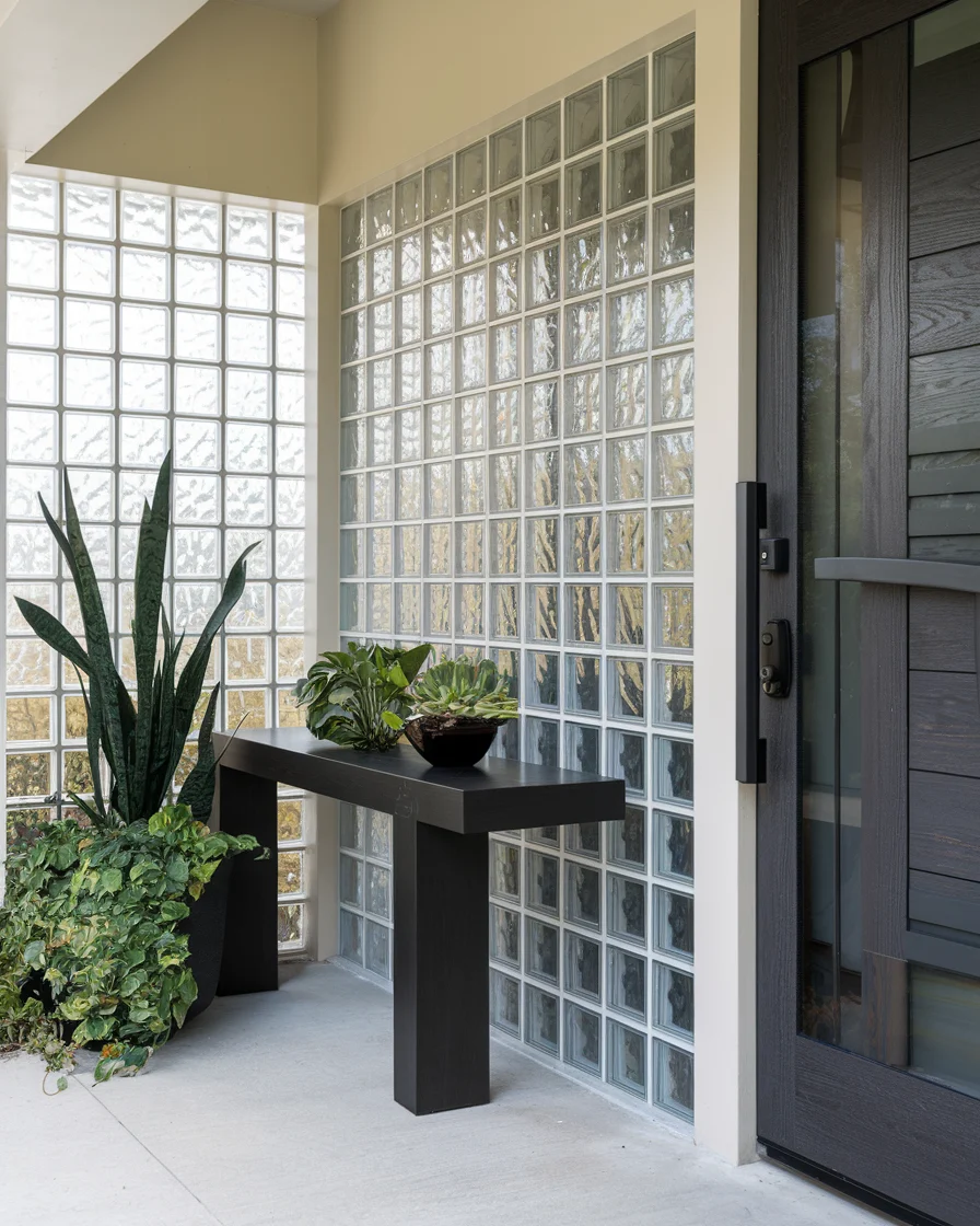 Glass block walls are trending again! Here’s how to use them like a pro!