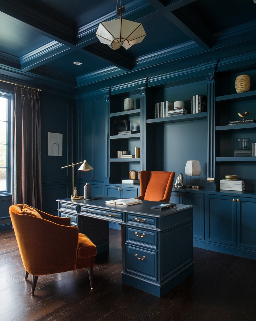 Why stop at one wall? Colour drenching is the future!