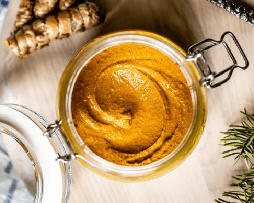 How to make Best Turmeric Paste - Cooking Frog