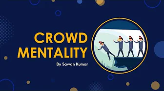 CROWD MENTALITY| Are you Suffering from Crowd Mentality| 5 Symptoms| Sawan Kumar #shorts