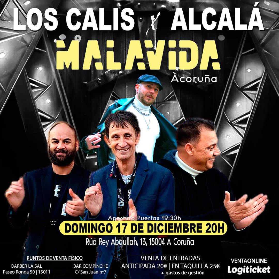 Los Calis y Alcalá en A Coruña