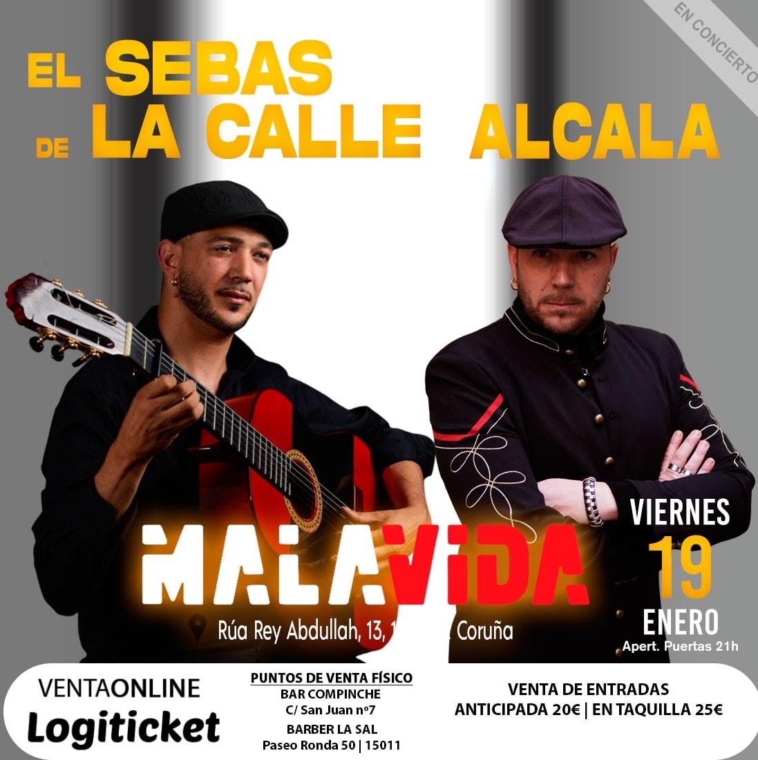 Sebas de la Calle y Alcalá en A Coruña
