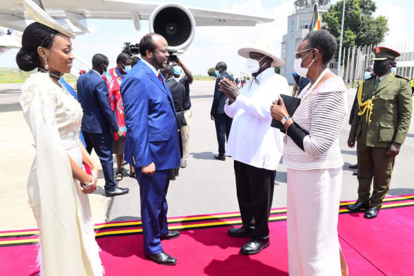 Museveni Welcomes King Mswati III; Visit Focused on Strengthening ...