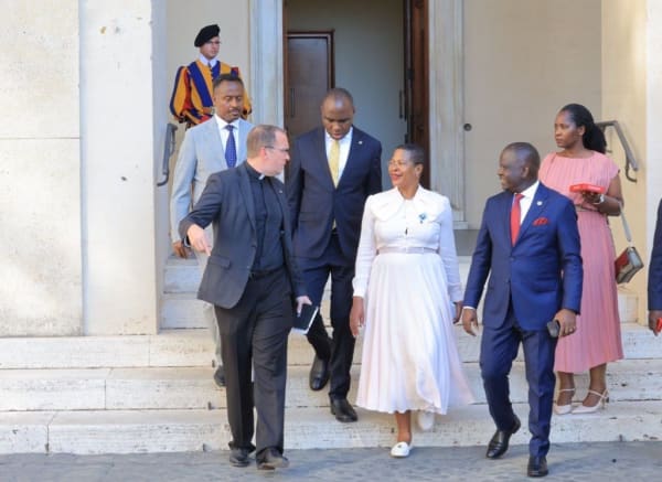 Speaker Anita Among Meets Pope Francis Amid Ongoing Sanctions