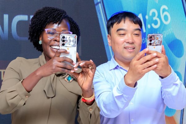 Minister Anite Launches Locally-Made Smartphone