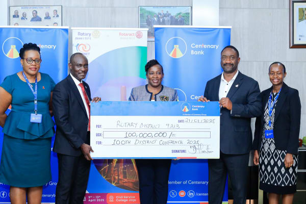 Centenary Bank Pledges UGX 200 Million to Support Rotary District ...