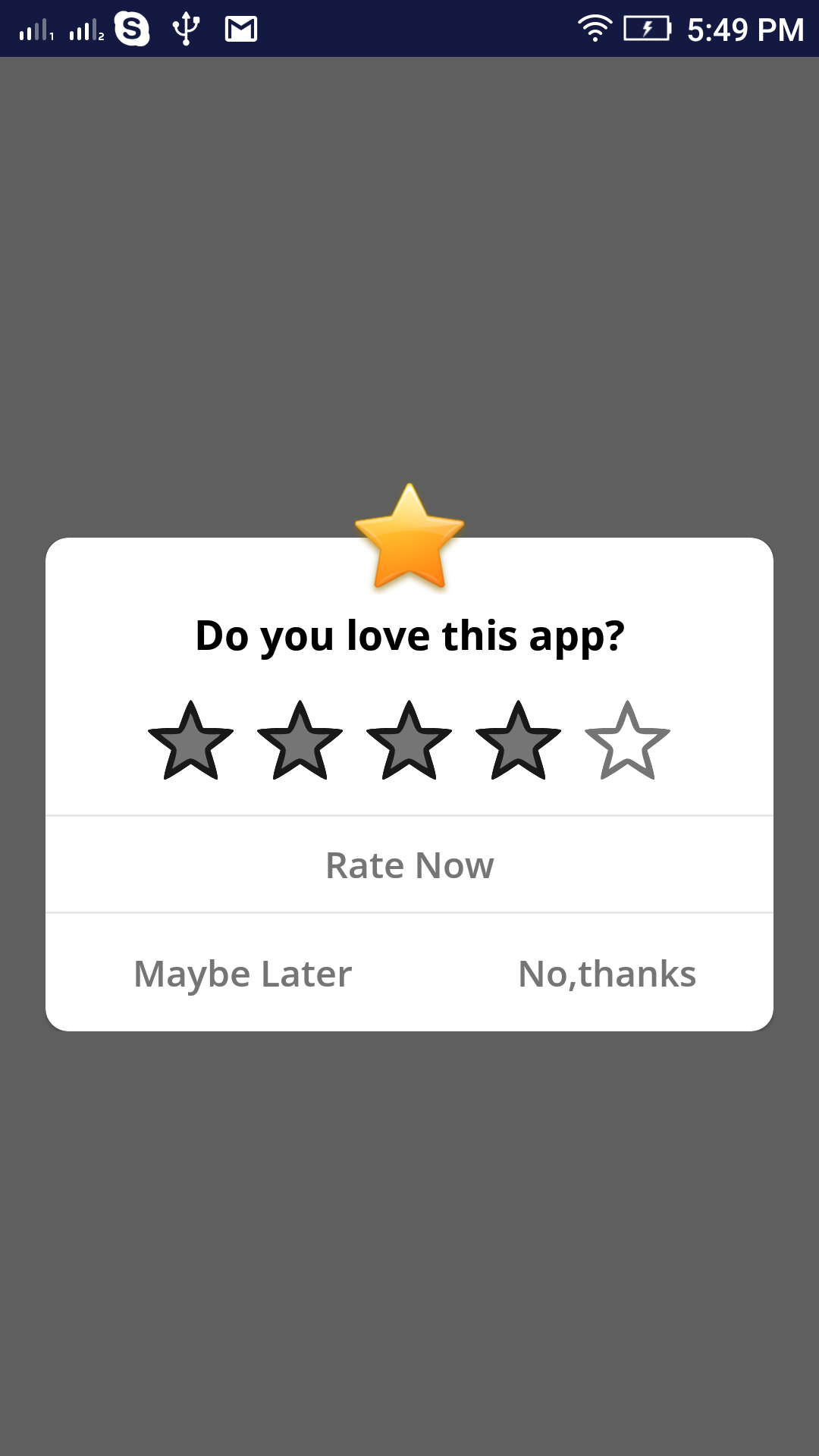 Github Tecorb Developers Appratingdialog