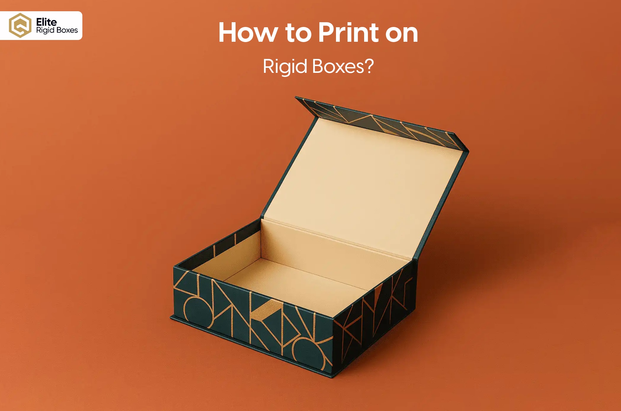 How to Print on Rigid Boxes?