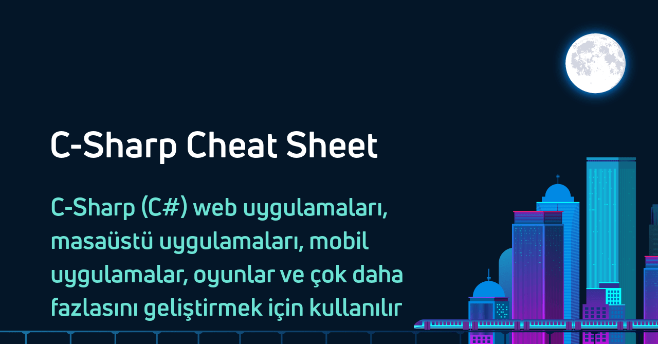 C-Sharp Cheat Sheet