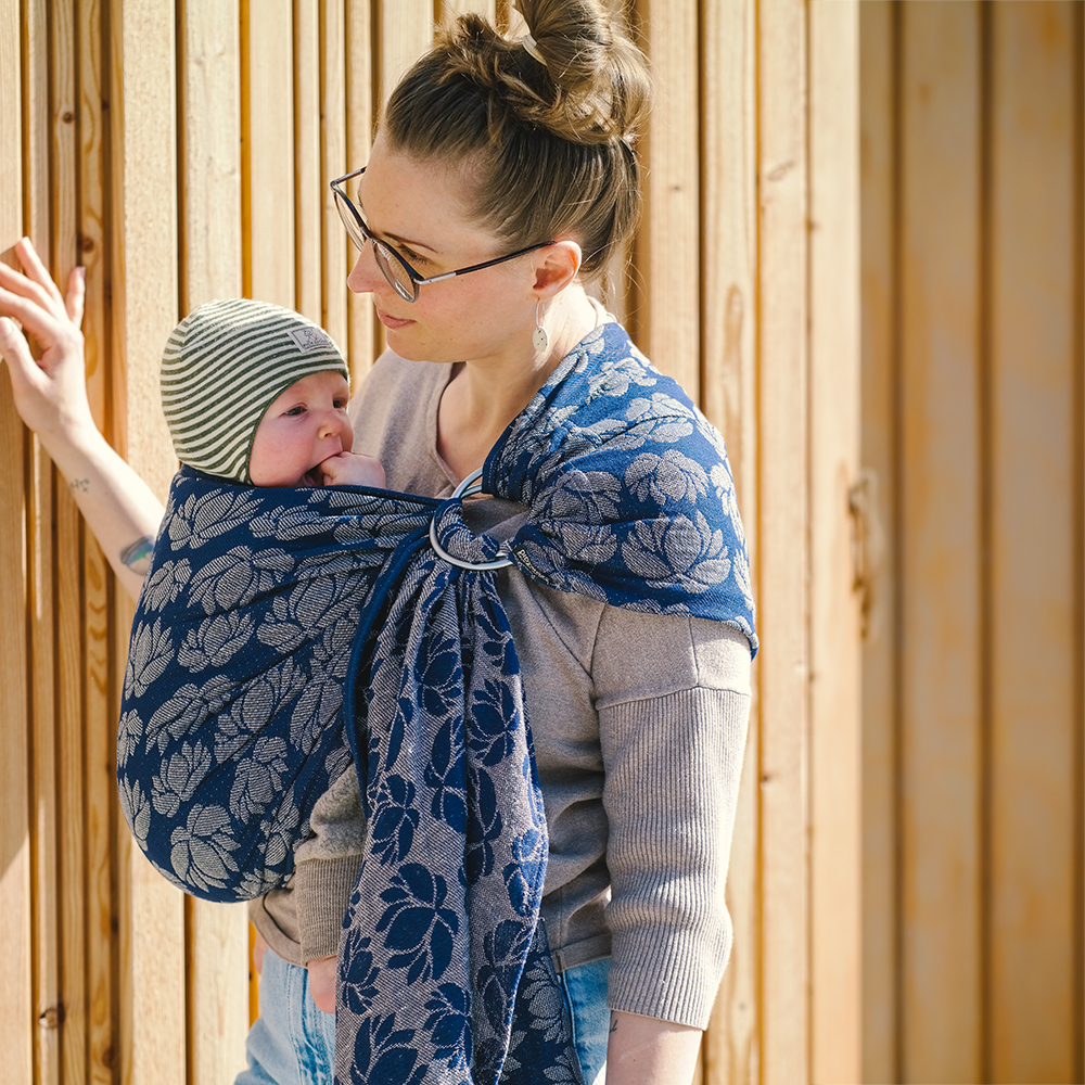 DidySling Loto Lunea Triblend - Baby Wrap Slings | DIDYMOS Baby Carriers