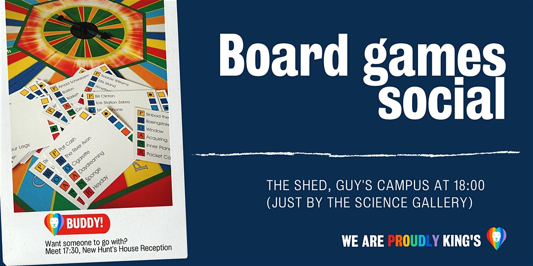 LGBT Professional events ¦ Proudly Kings Board Game Social