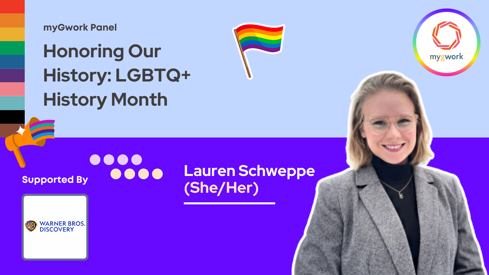 myGwork Panel - Honoring Our History: LGBTQ+ History Month