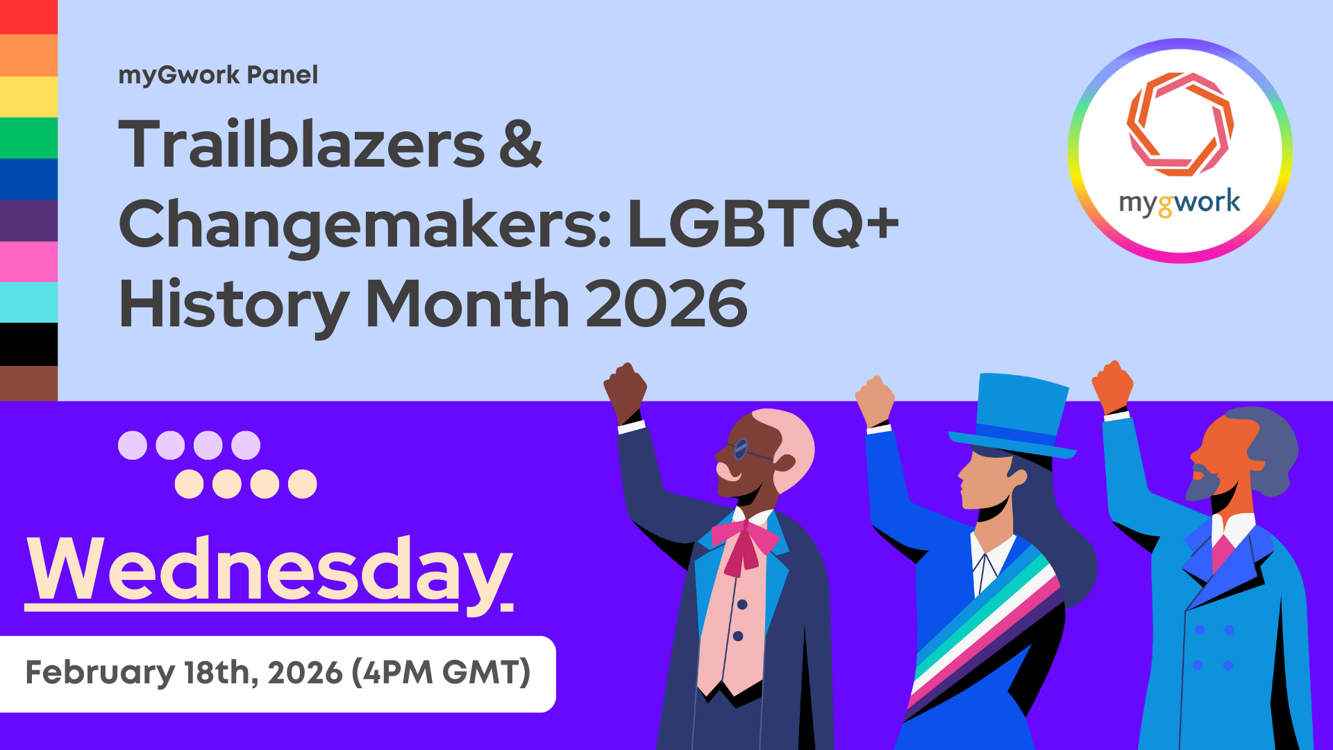 Panel – Trailblazers & Changemakers: LGBTQ+ History Month 2026