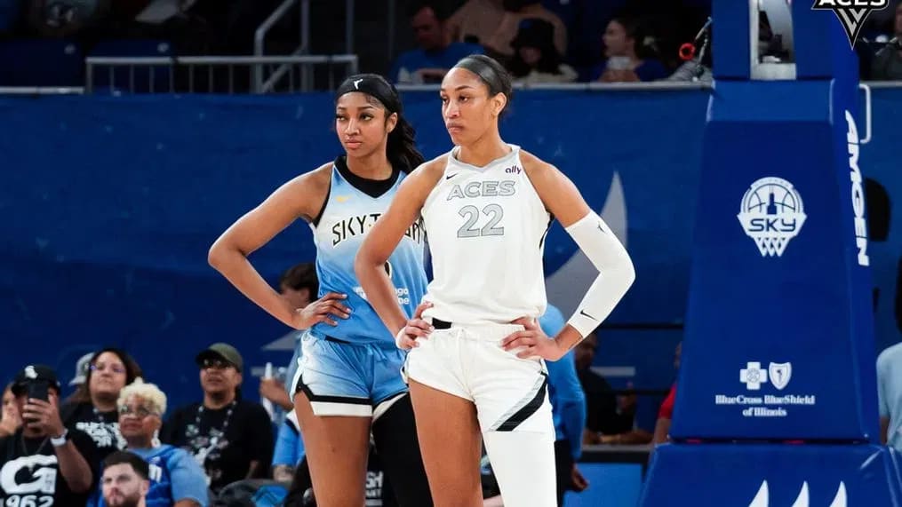 A'ja Wilson and Angel Reese in Historic Night Against the Sky - Winning ...