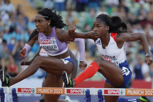 Grand Slam Track League Signs Jasmine Camacho-Quinn, Masai Russell ...