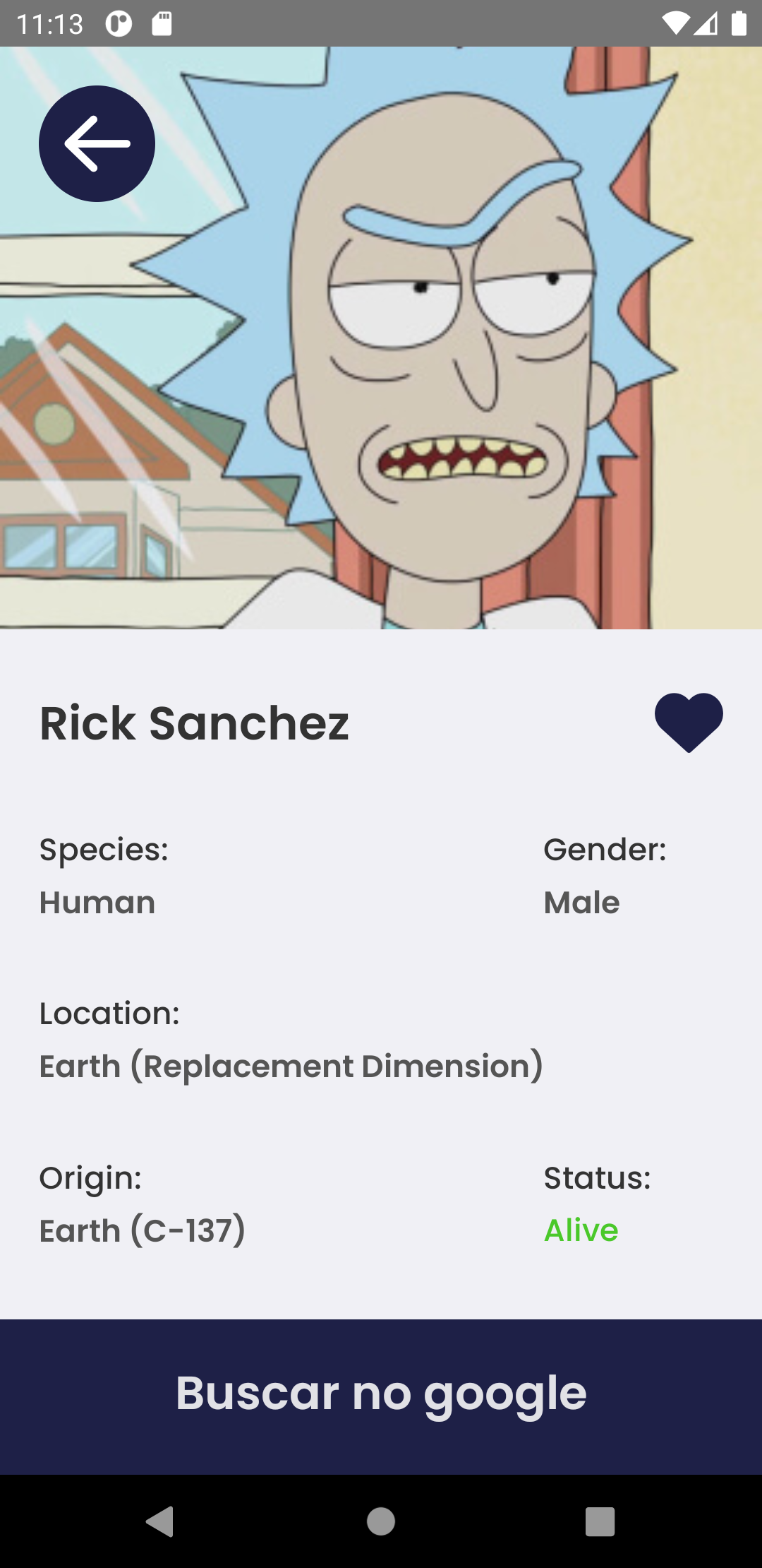 GitHub - ericoabs/RickAndMortyApp: O aplicativo consiste em uma listagem dos personagens da ...