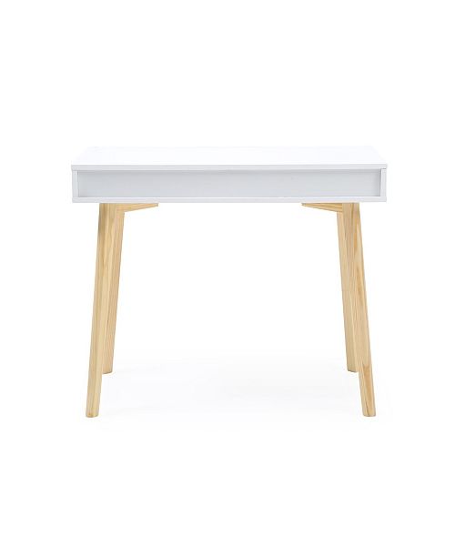 Austin Contemporary Home Office Desk With Storage Drawers at Della ...
