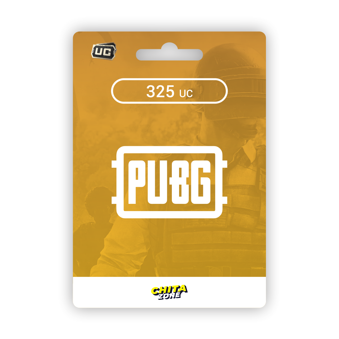 Tarjeta PUBG Gift card 325 uc