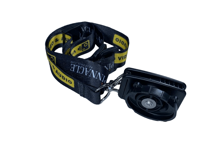 Audio-Visual Lanyard with Customised Spring Clip For PR5