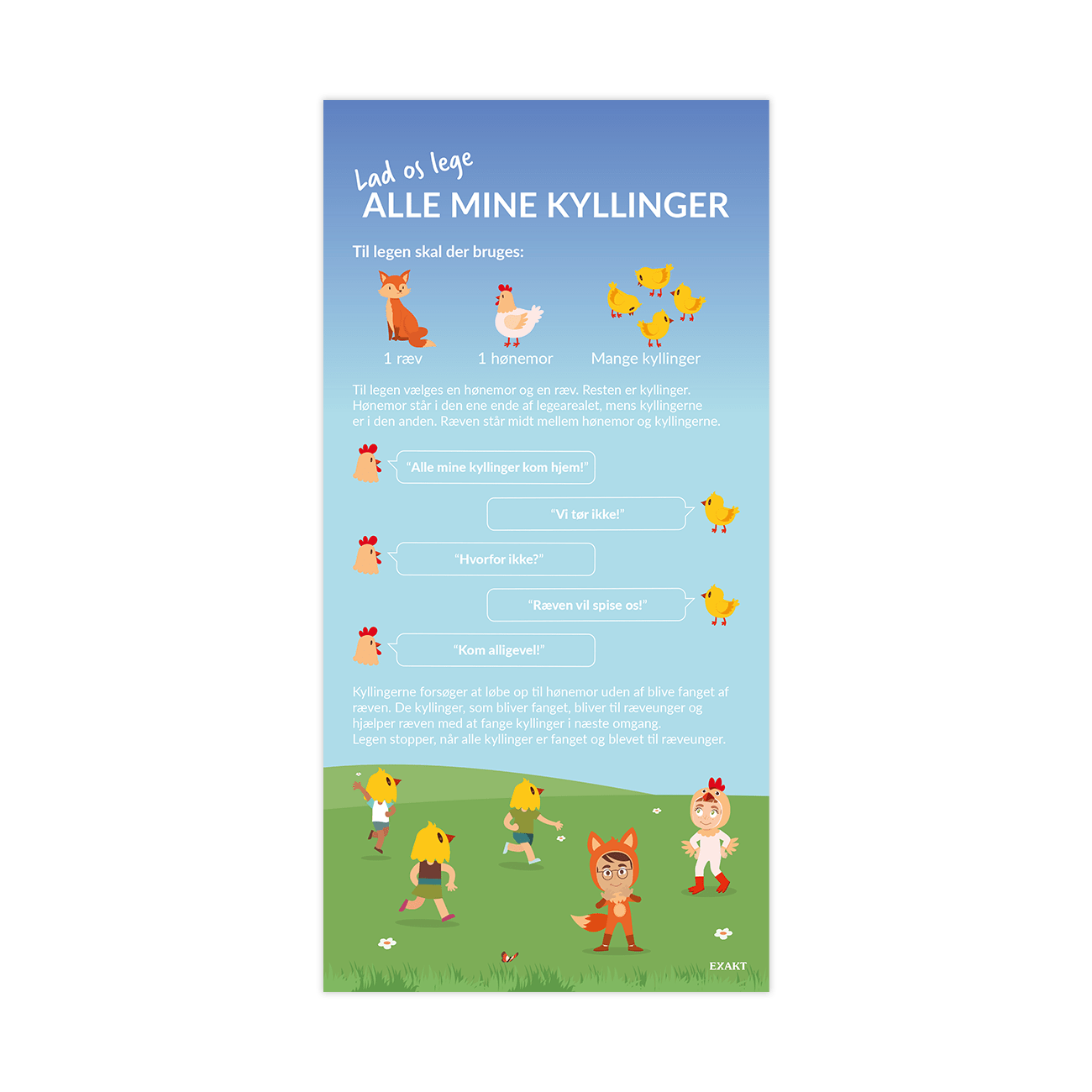 Legeplade - Alle mine kyllinger | EXAKT