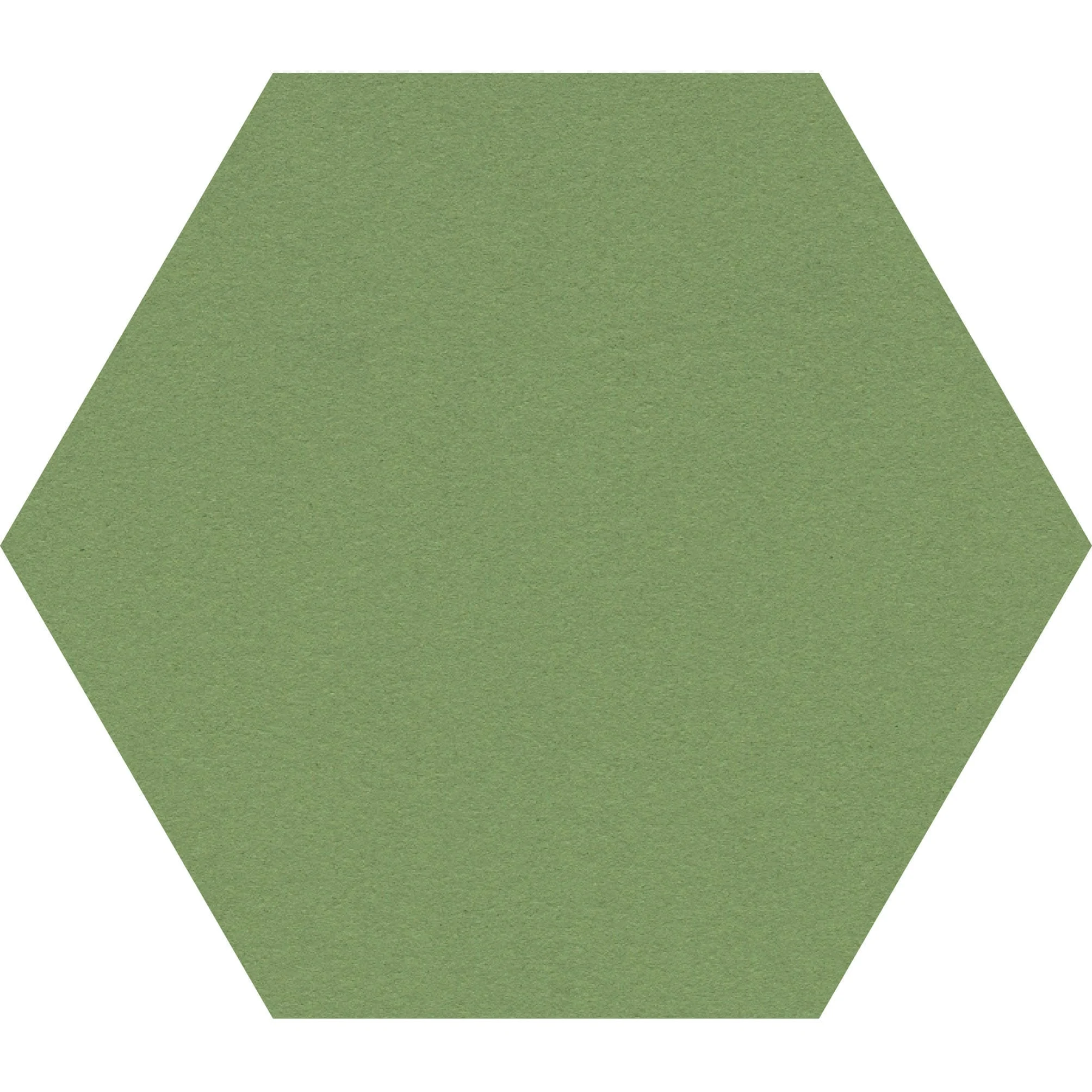 Rammeløs opslagstavle formet som en heksagon | EXAKT