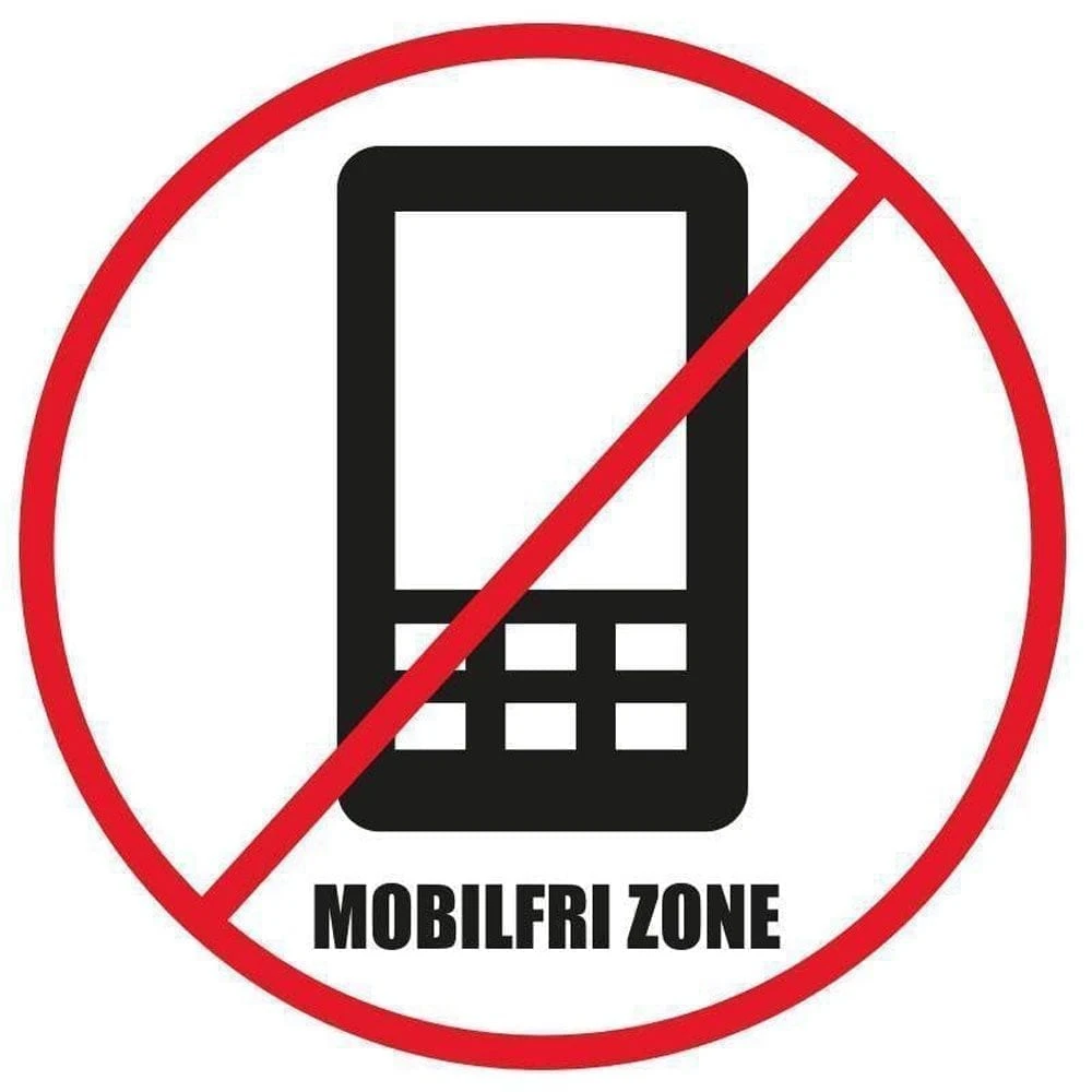 Gulvfolie - Mobilfri zone, pakke med 5 stk. | EXAKT
