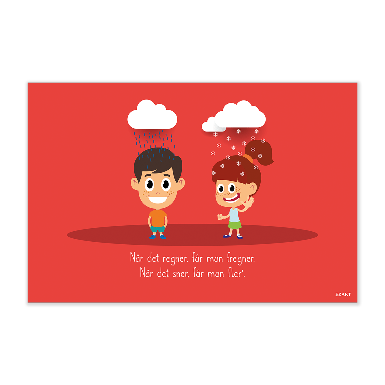 Når det regner, får man fregner | EXAKT