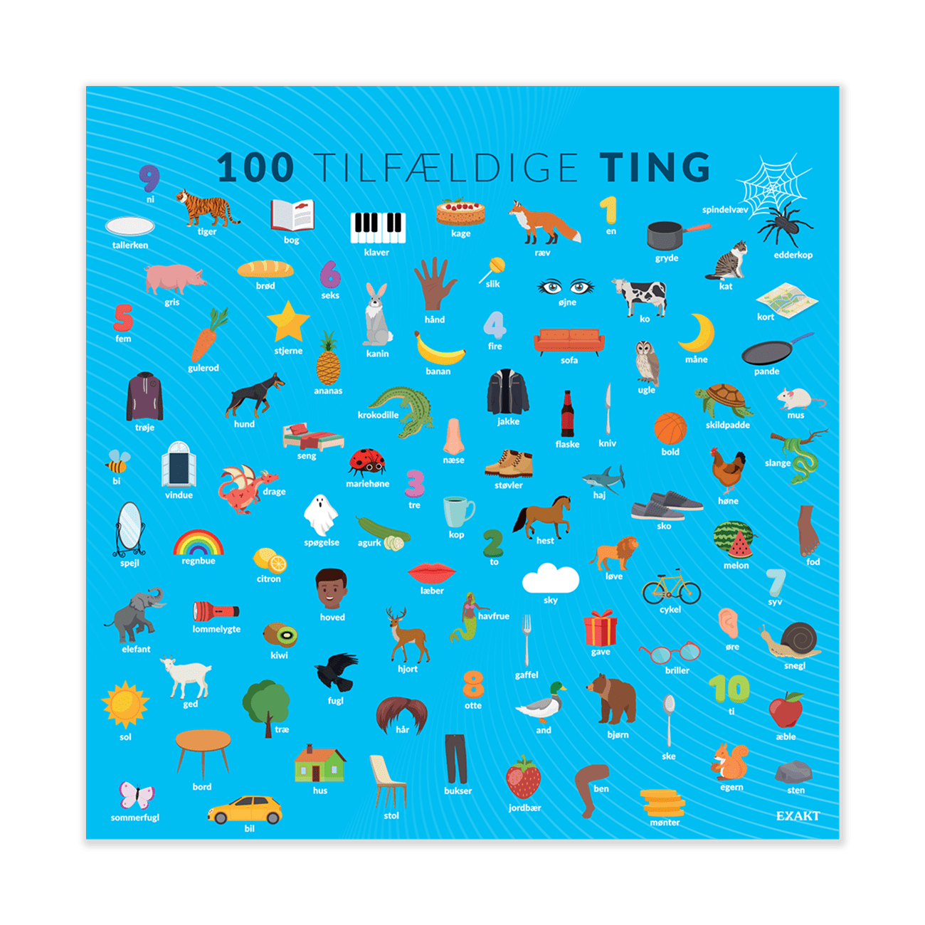 100 tilfældige ting | EXAKT